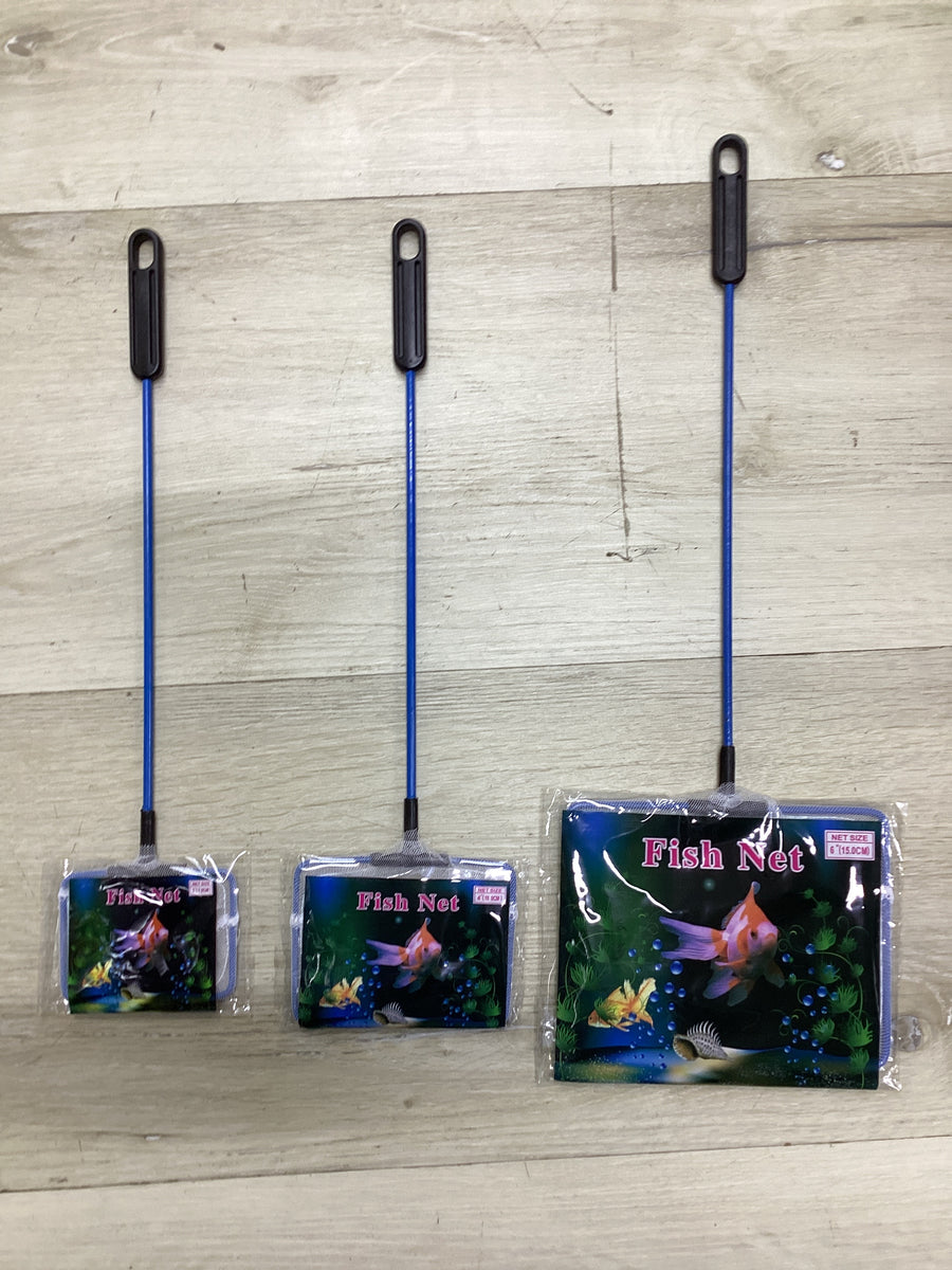 BOYU FISH NET W/BLUE HANDLE – Pet O' Treats