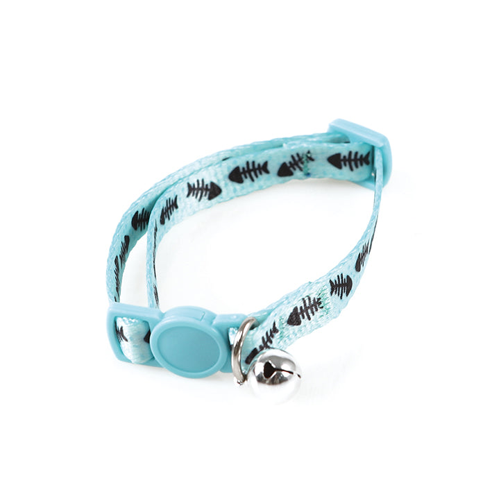 ZANY ECO CAT COLLAR BLUE FISH – Pet O' Treats