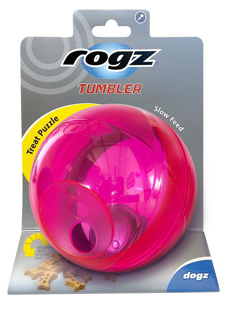 ROGZ TUMBLER TREAT DISPENSER TOY – Pet O' Treats